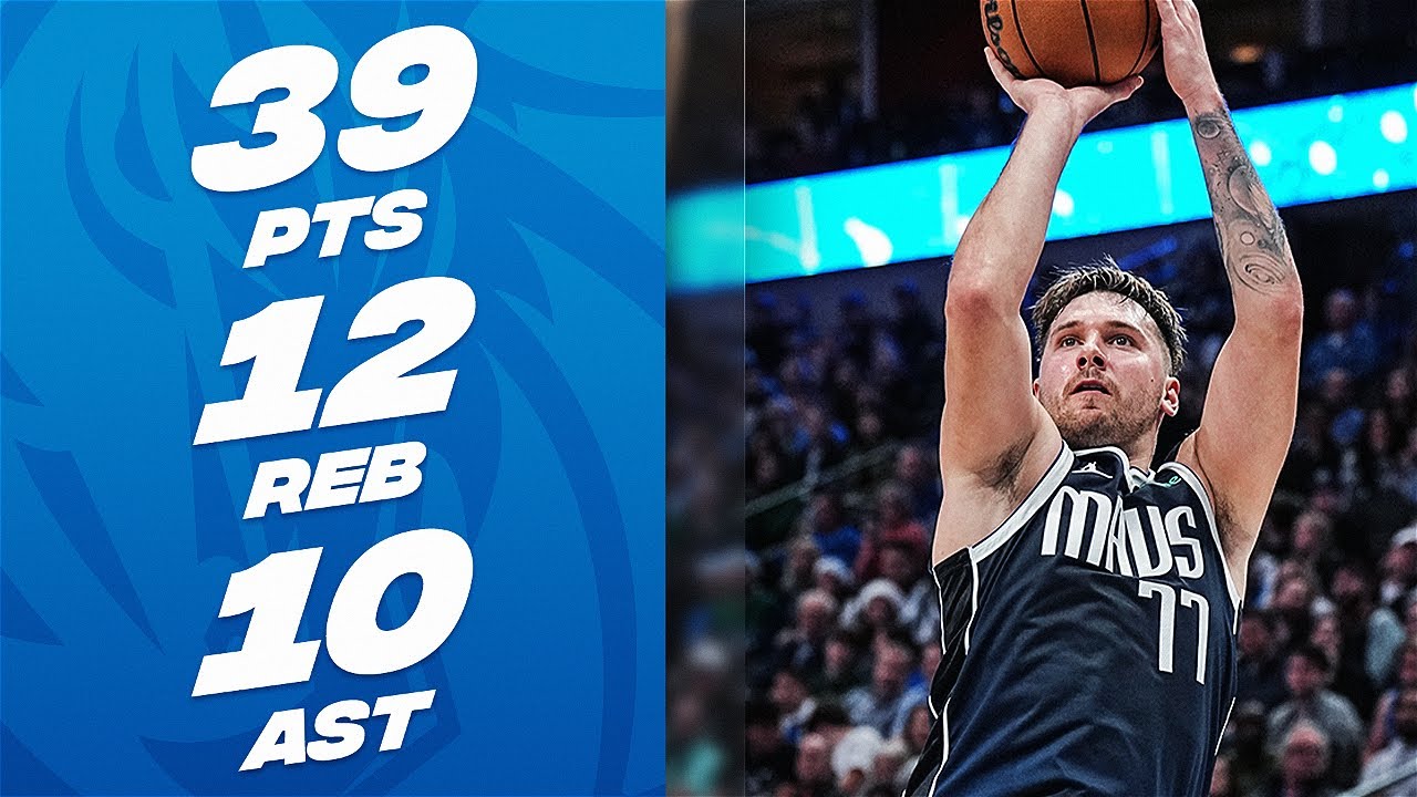 Luka Doncic Records 6th Triple-Double of the Season | December 23, 2023 ...