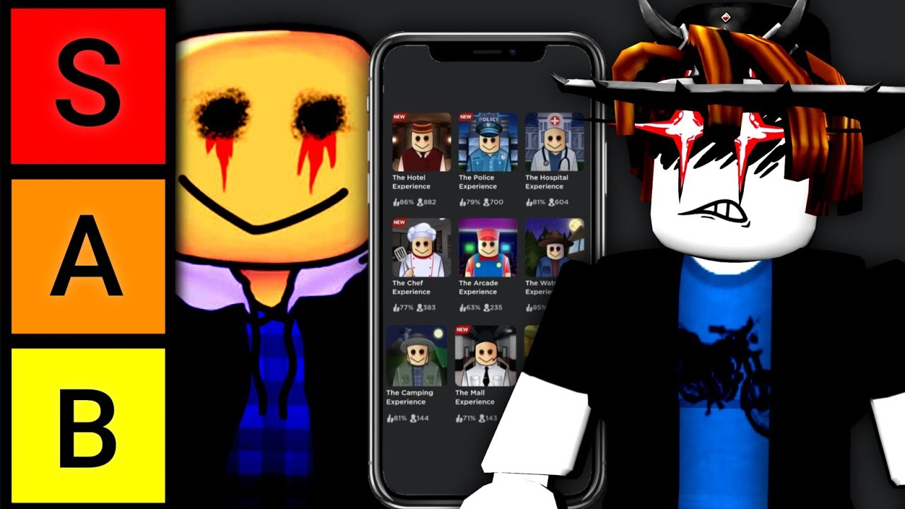 Ranking Brainrot Horror Experiences - YouTube