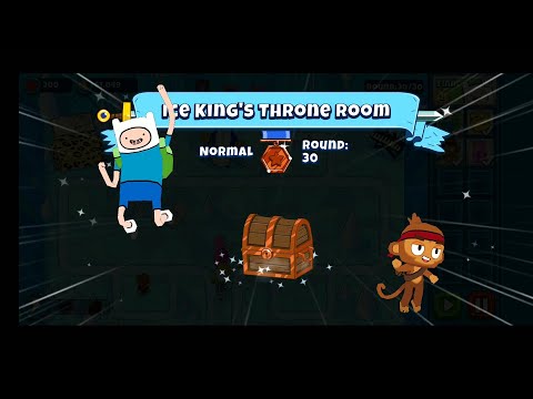 Bloons Adventure Time TD - 100% Guide - Winter Is Coming - Ice Kings Throne Room