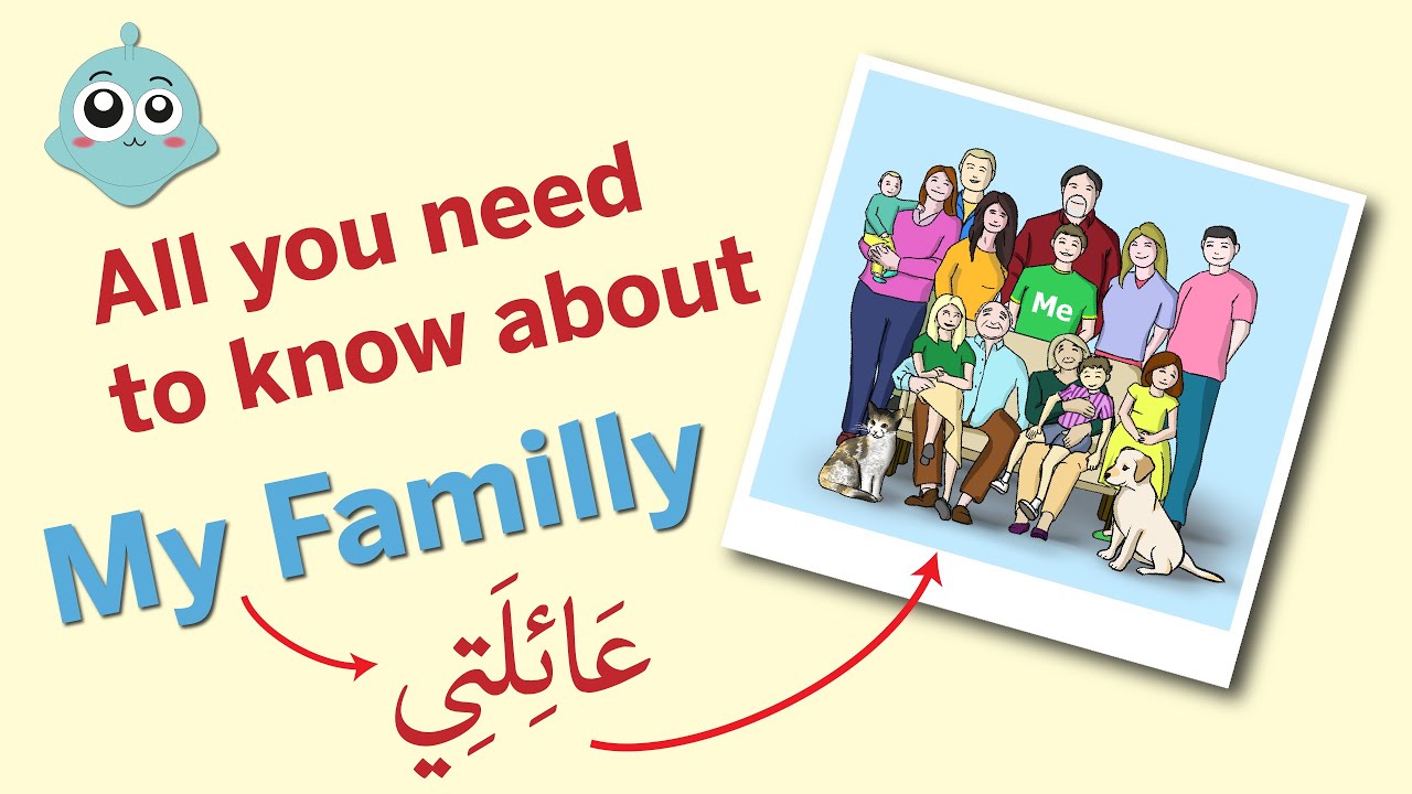 Basic Arabic Words About Family Teaching From My New Arabic Texbook: