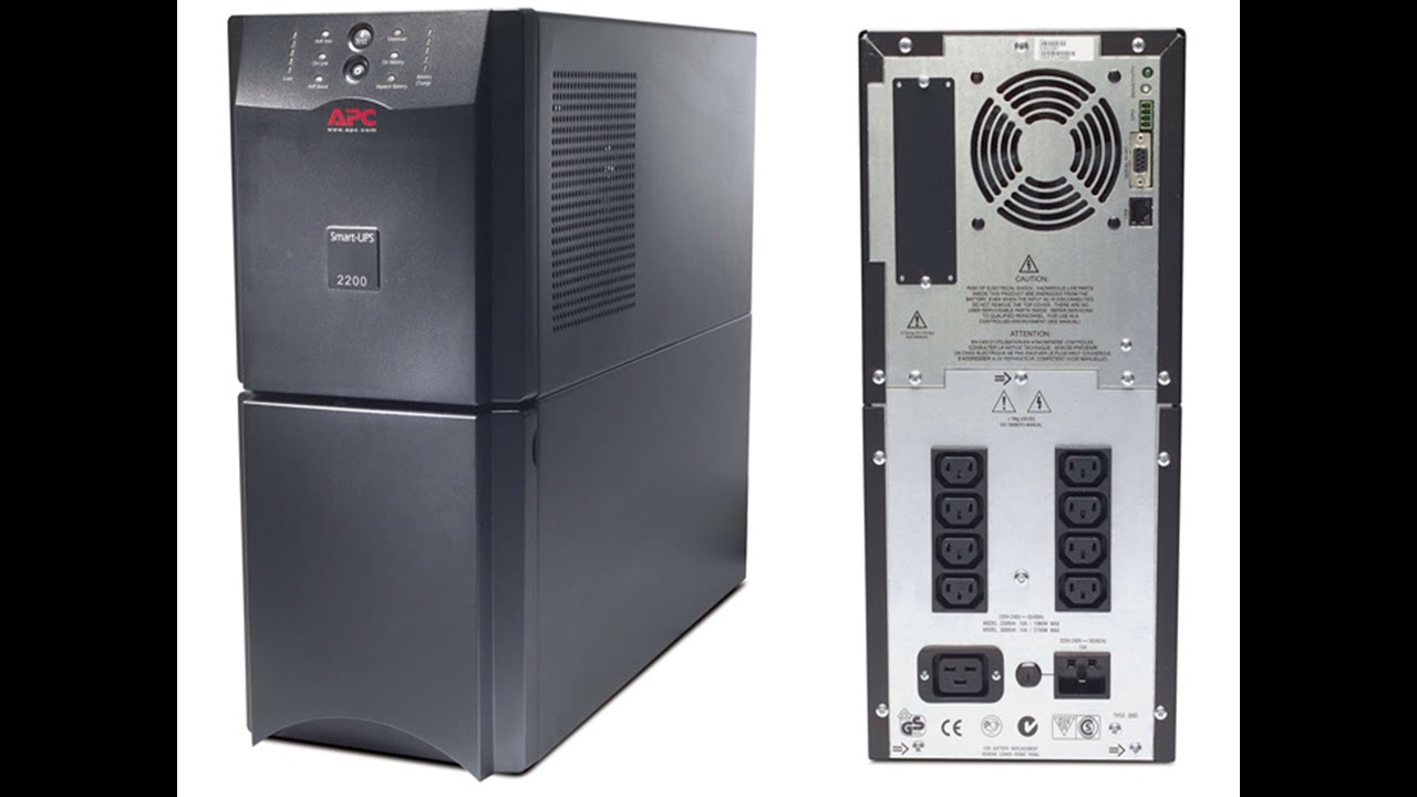 А что внутри :) APC Smart-UPS 2200VA - YouTube