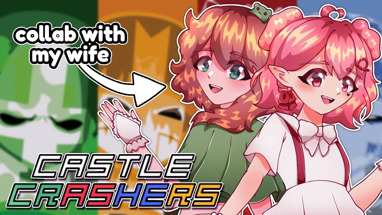 【Castle Crashers】i'm back in the f**king building again [PART 2] - YouTube
