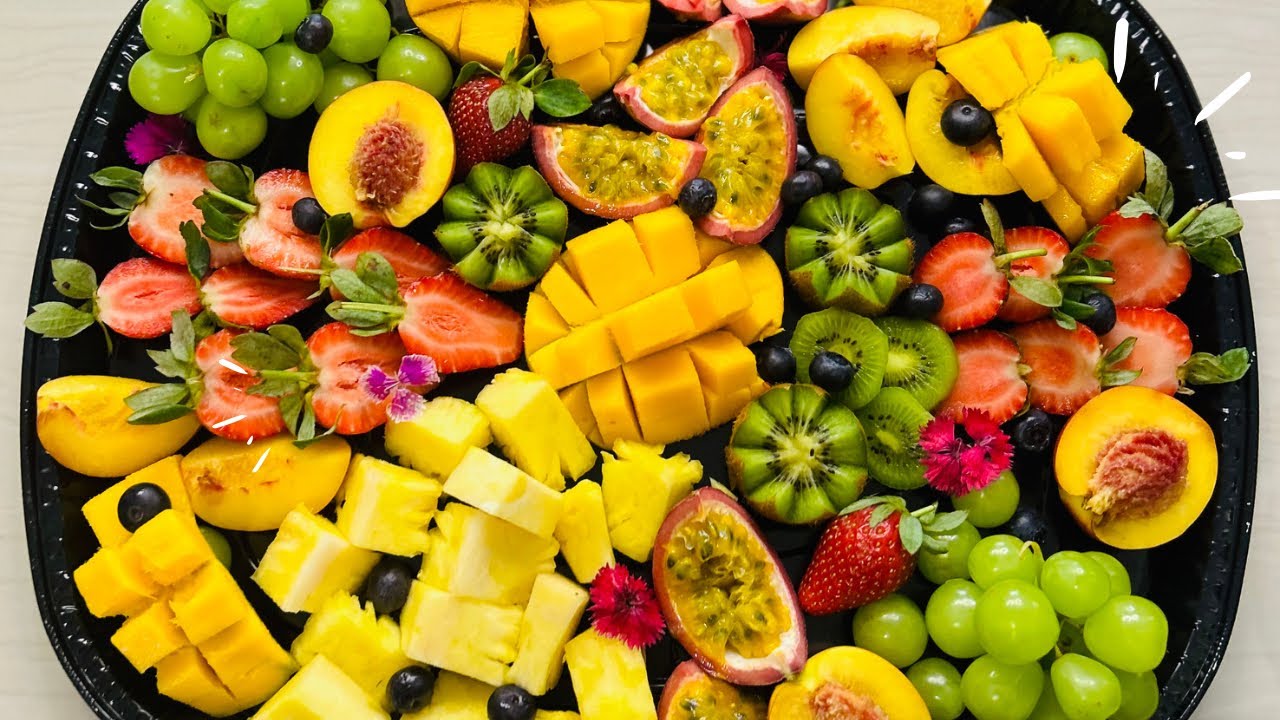 How to make a Fruit Platter | Party Platter | South African YouTuber ...