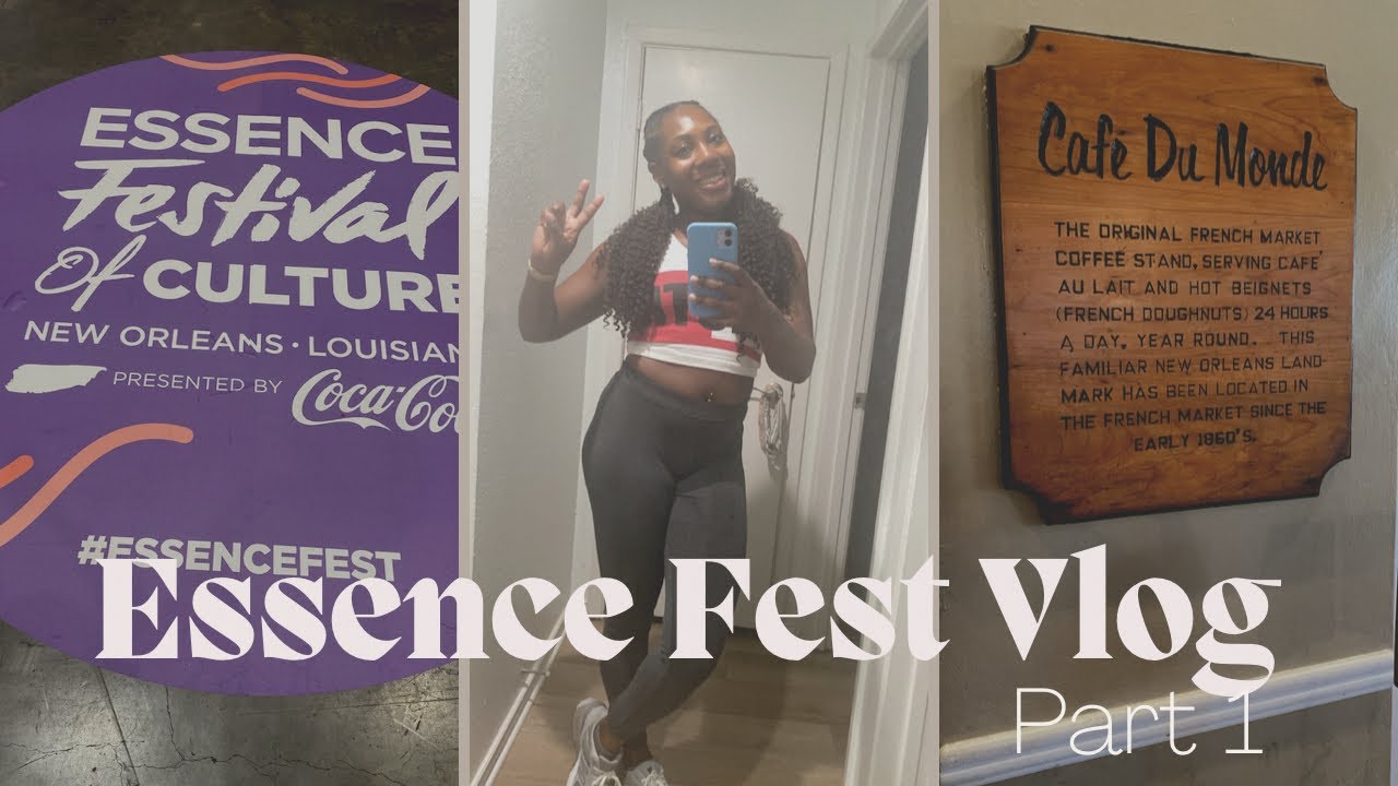 Essence Fest Vlog Part 1| Girls Trip|New Orleans 4th of July |Airlines ...