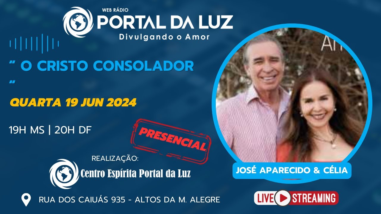" O Cristo Consolador " com José Aparecido e Célia - YouTube