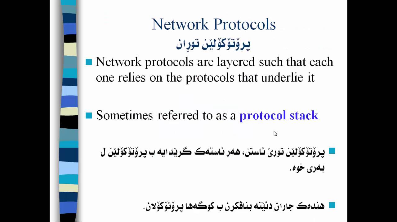 Computer Networks Lecture No.2 explained in Kurdish Language - YouTube
