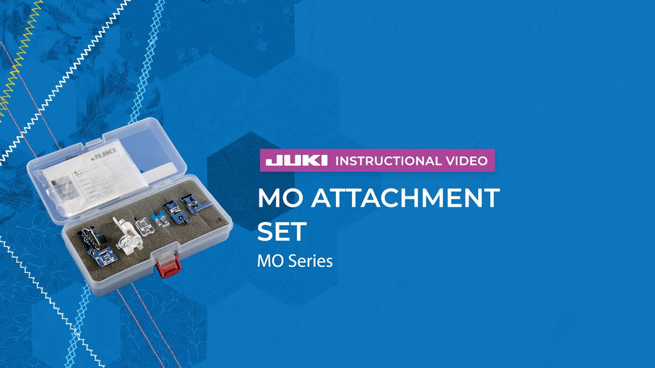 JUKI MO Series: MO Attachment - YouTube