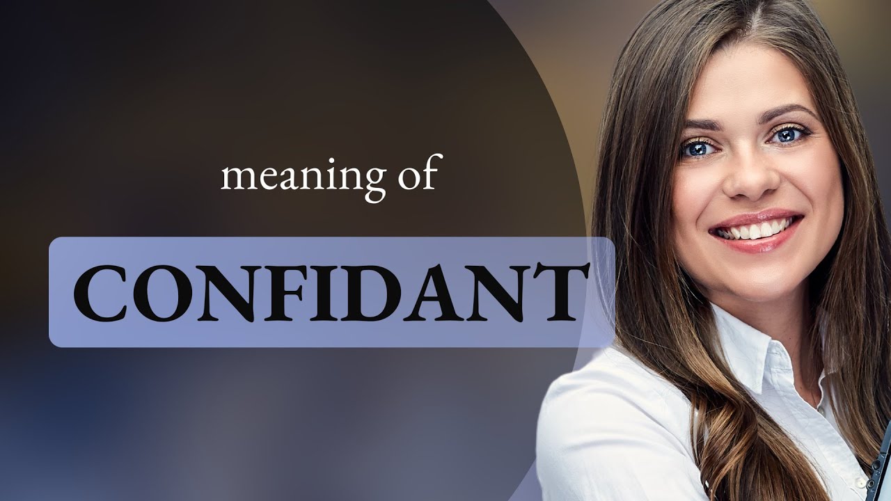 Unlocking Trust: The Role of a Confidant in Your Life - YouTube