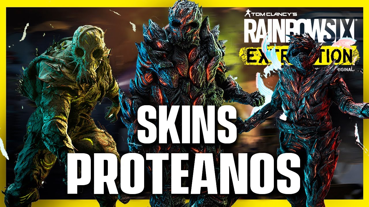 Cómo conseguir SKINS de PROTEANOS | Rainbow Six Extraction - YouTube