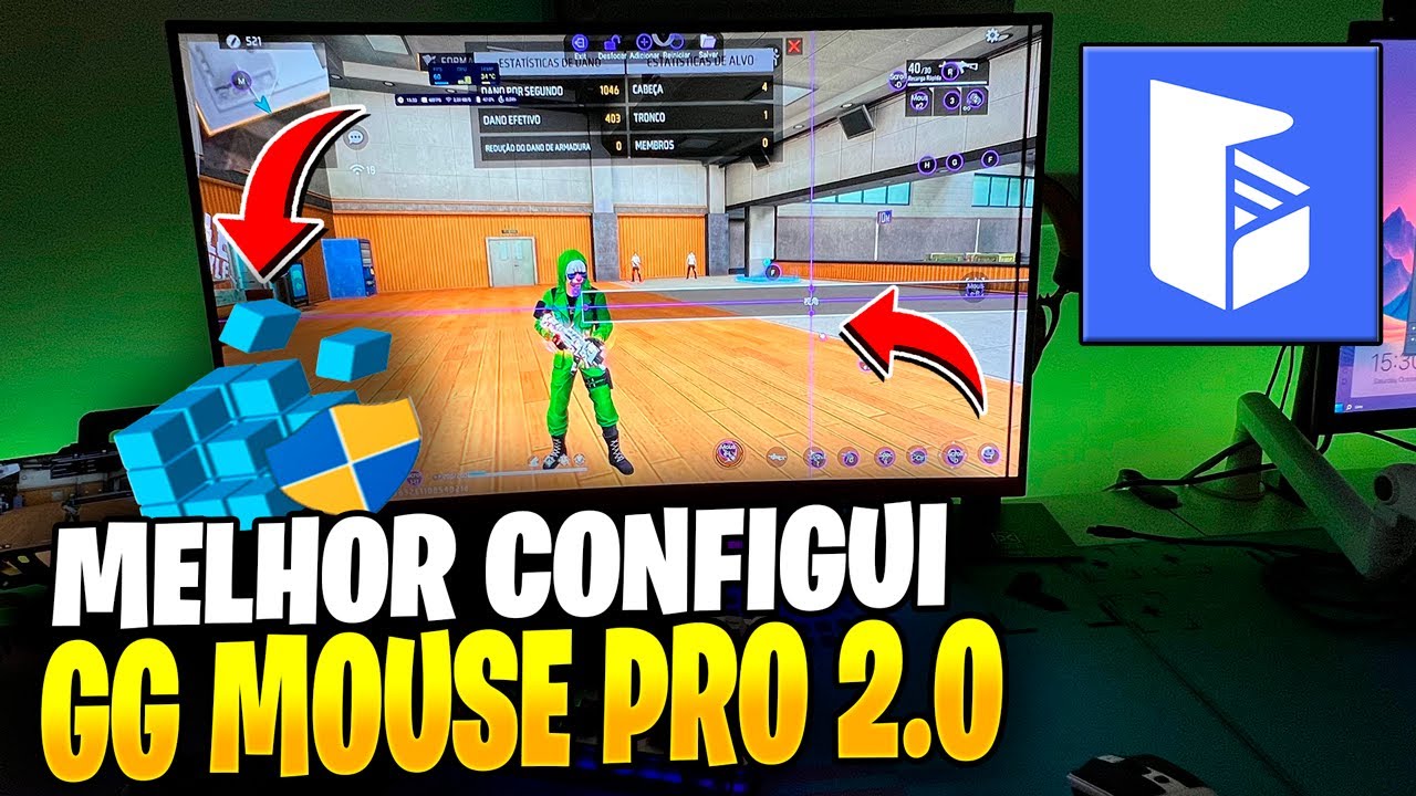 MELHOR CONFIGURAÇÃO DO GG MOUSE PRO! MOBILADOR - YouTube