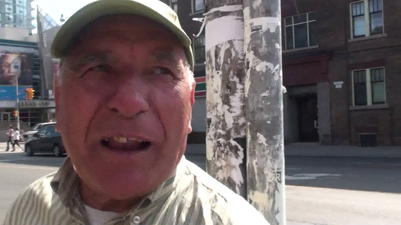 Homeless Man Playing Harmonica - YouTube