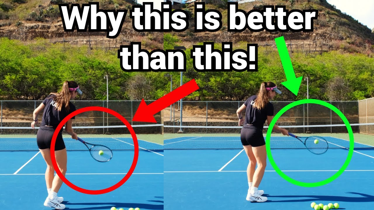 Why you need to close your racket more as you get better - YouTube