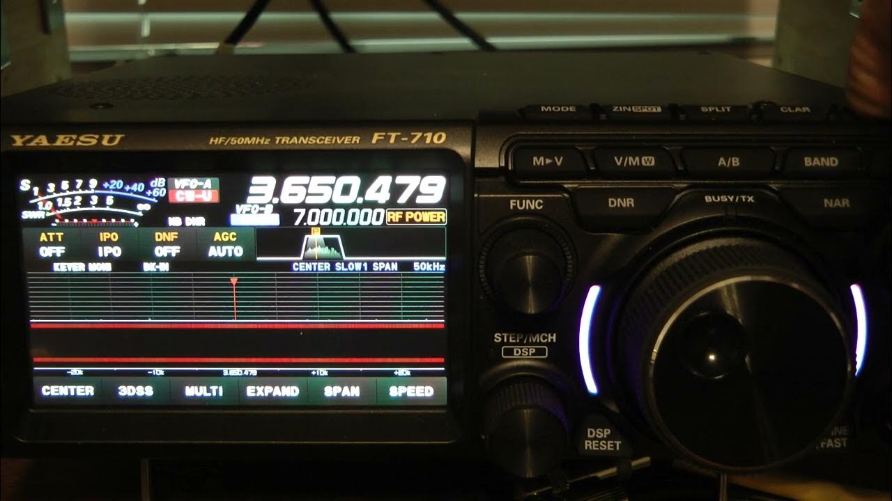 Yaesu FT-710 NB Noise Blanker - YouTube