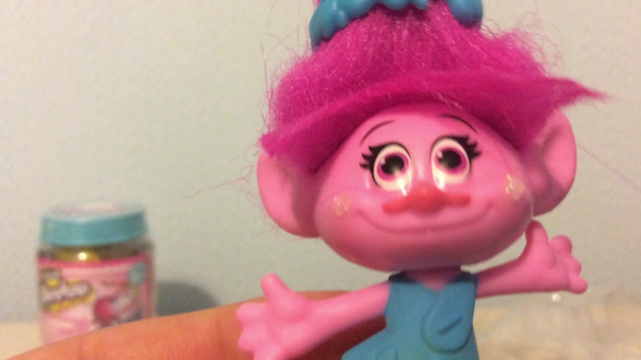 Trolls Mini Doll And Shopkins Opening Plus Beginning Suprise - YouTube
