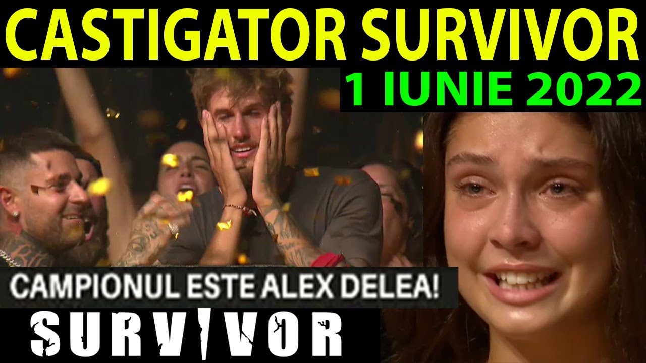 MARELE CASTIGATOR SURVIVOR ROMANIA 2022 !! ALEX DELEA PLEACA ACASA CU ...