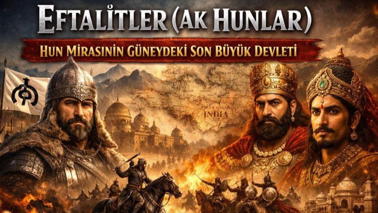 Eftalitler (Ak Hunlar) | Hun Mirasının Güneydeki Son Büyük Devleti ...