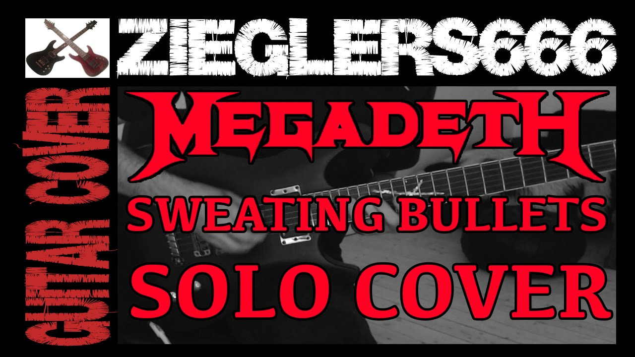 Megadeth - Sweating Bullets Solo *Guitar Cover* HD - YouTube
