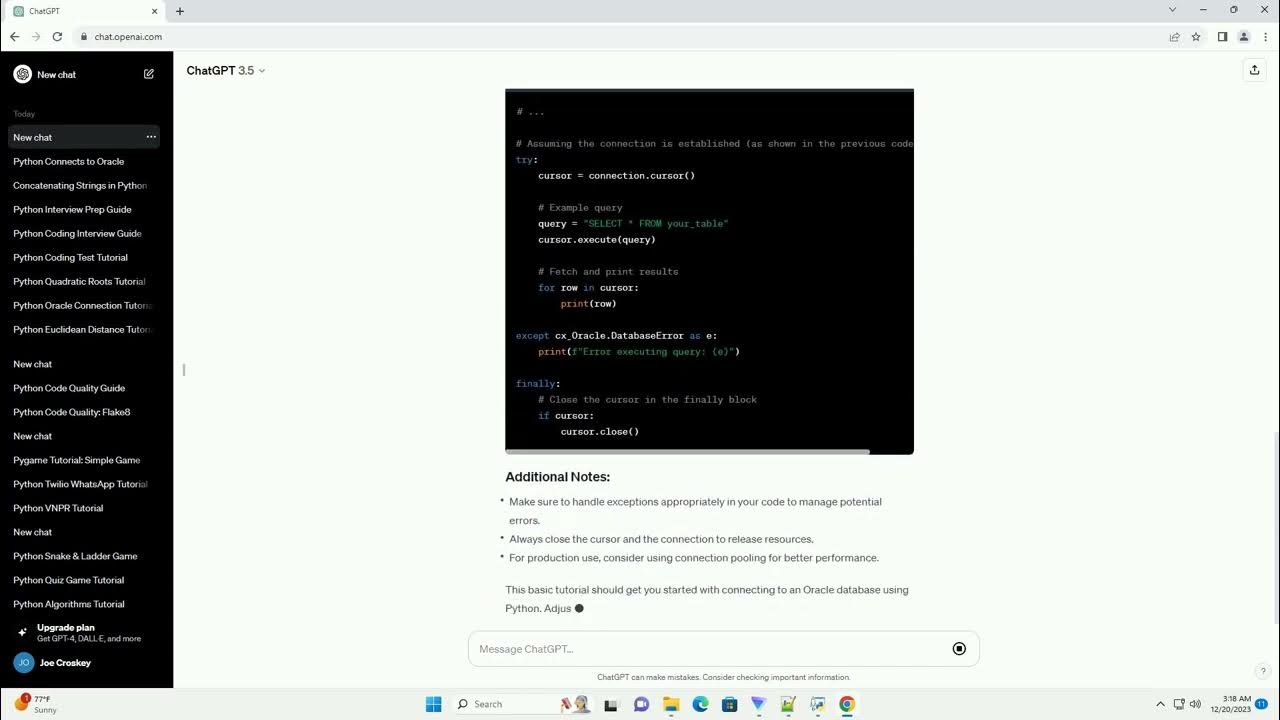 Python Connect To Oracle YouTube python-connect-to-oracle-youtube