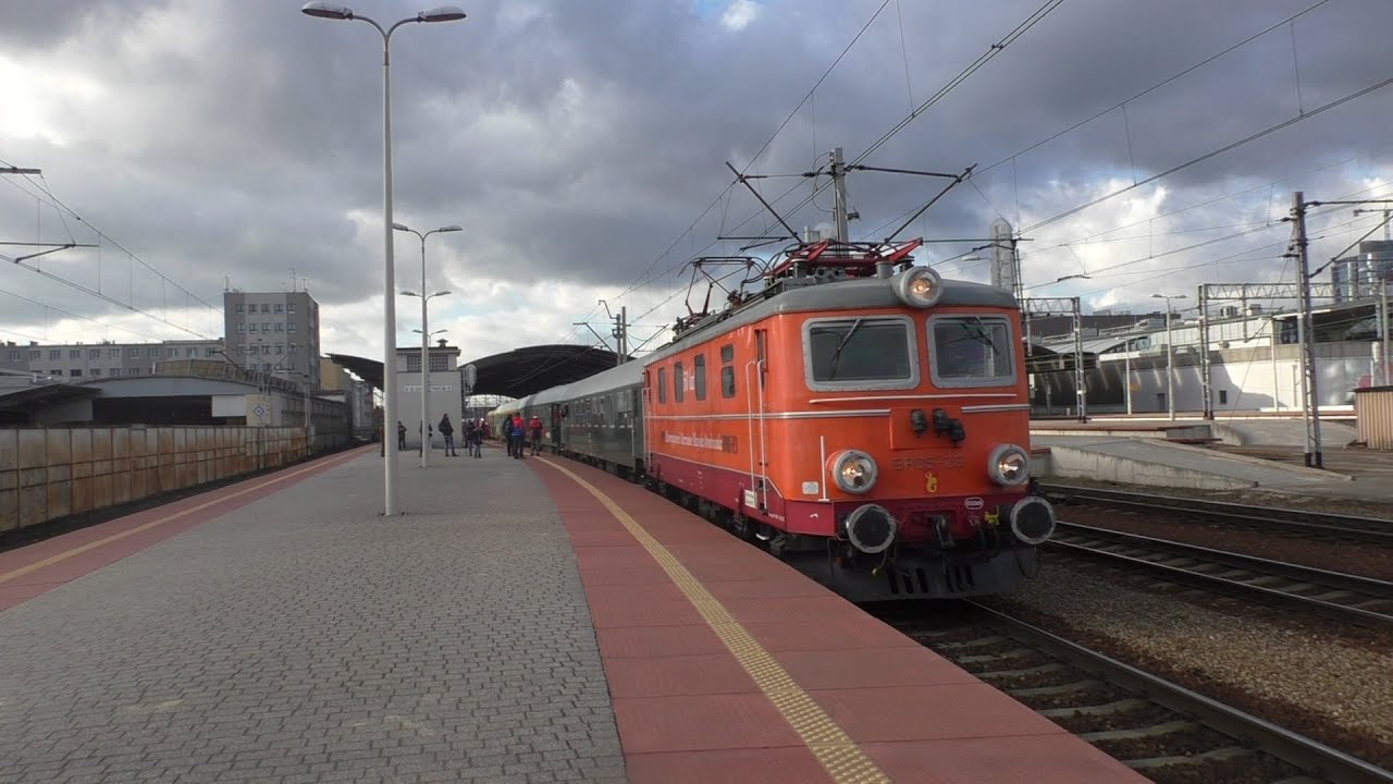 Turkol "Zima23" wyjątkowa lokomotywa EP05-023 - YouTube