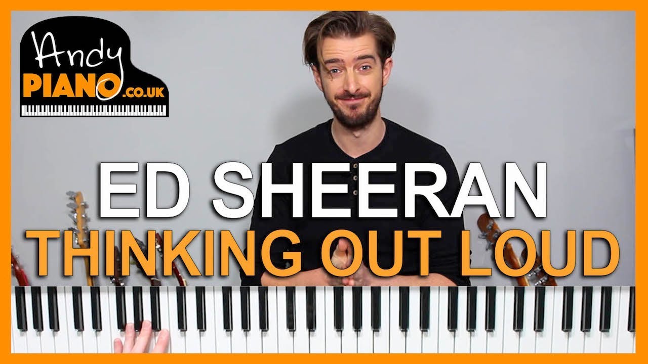 Ed Sheeran Thinking Out Loud Piano Tutorial Easy Chords Youtube 1833