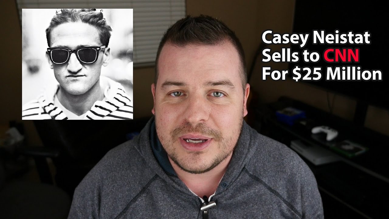 Casey Neistat Sells to CNN For $25 Million! - YouTube