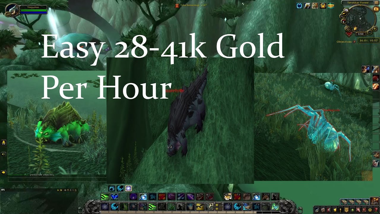 28-41k Per Hour Terrokar Farm! | Shadowlands Gold-Making! - YouTube
