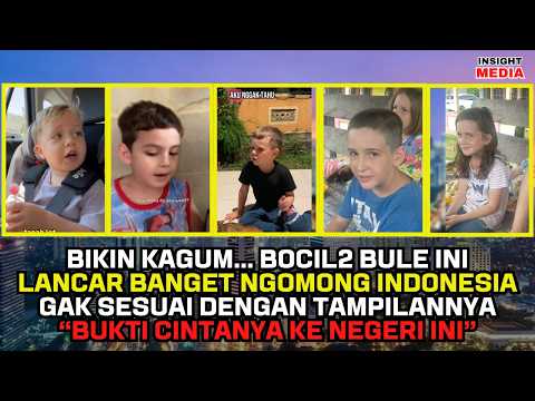 Viral! Bocil Bule Ngomong Indonesia Kayak Orang Lokal, Ini Fakta Sebenarnya 😳