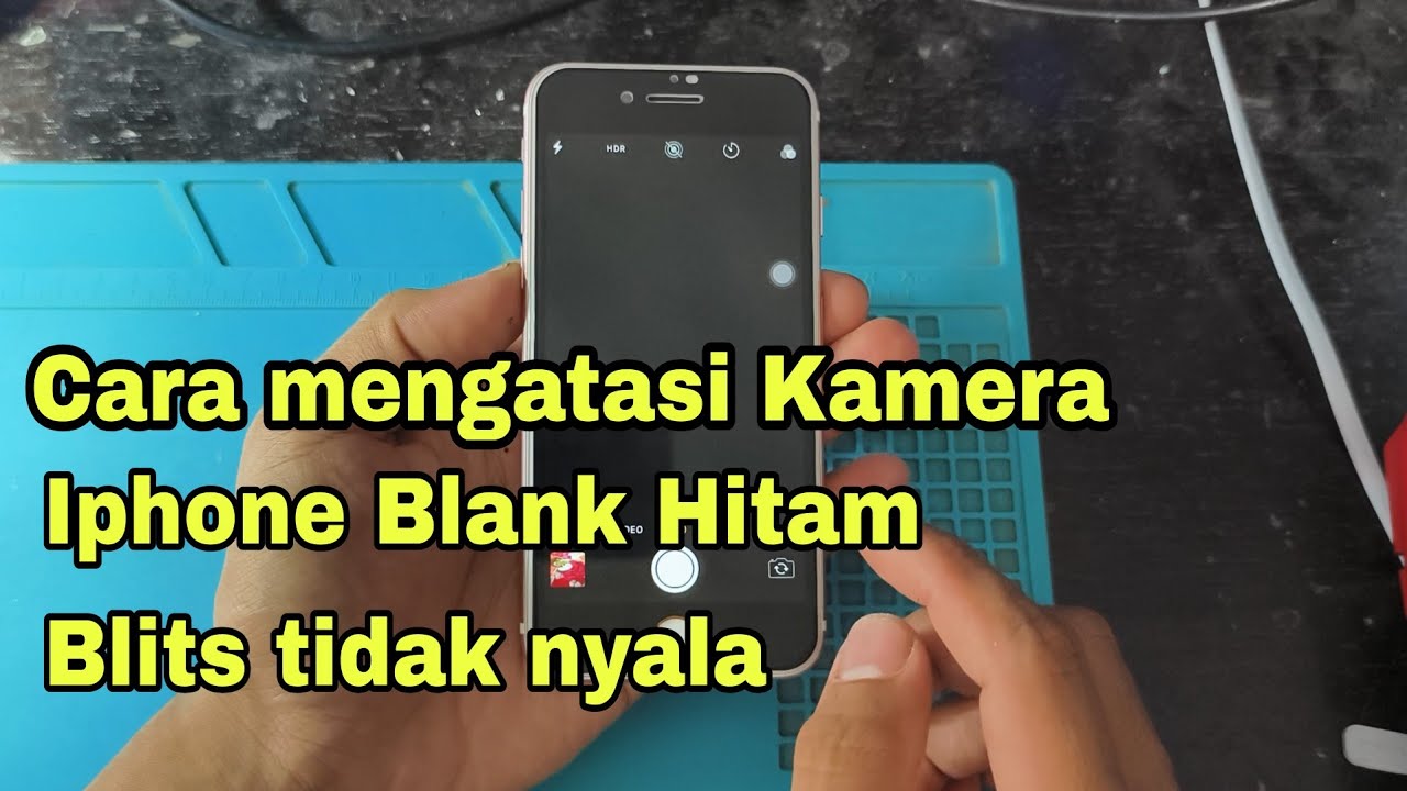 Cara mengatasi kamera iphone blank hitam dan senter tidak nyala - YouTube