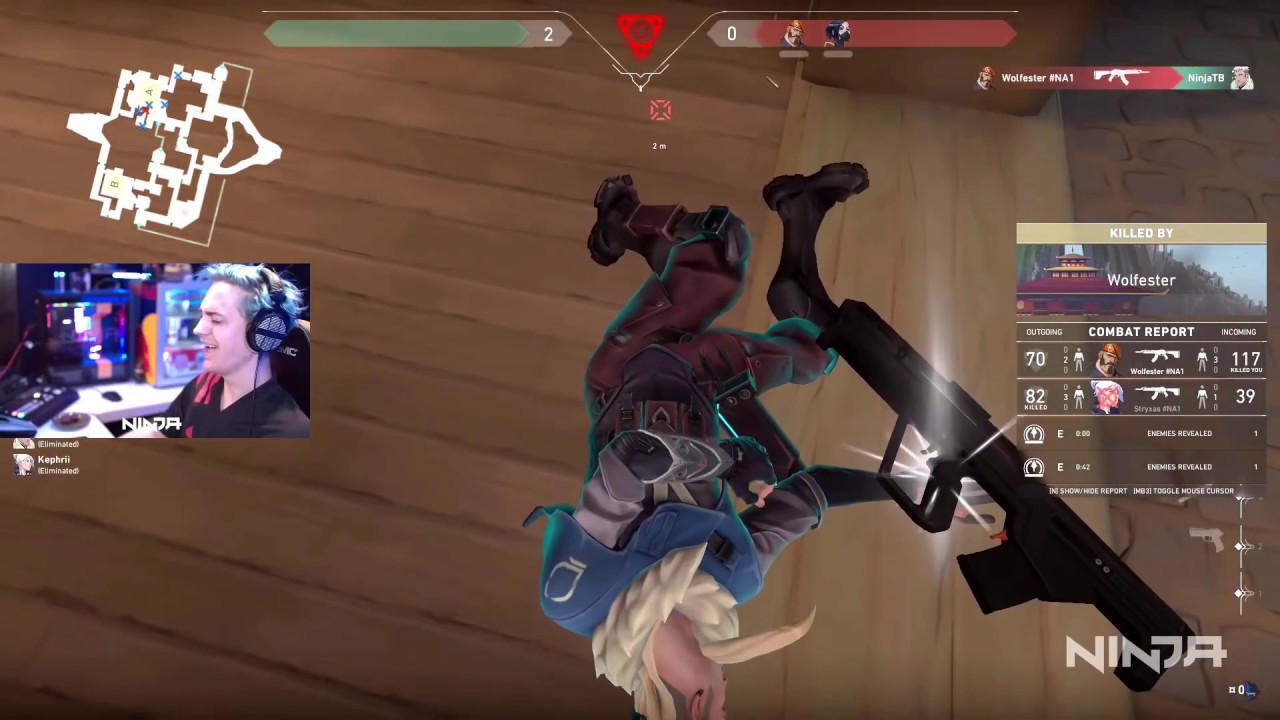 NINJA FUNNY VALORANT RAGE COMPILATION - YouTube