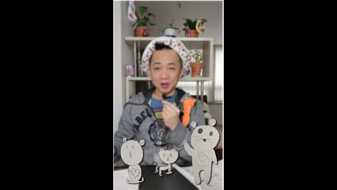 Easy Draw: Cartoon Bear, part 5: Side View & 3/4 View - YouTube