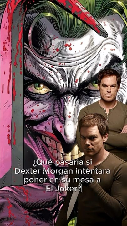 ¿Que pasaría se Dexter intentara poner en su mesa a él Joker? - YouTube