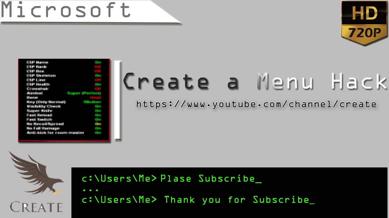 lMicrosoft visual c++l วิธีสร้าง Menu Hack PB และ เกมต่างๆ - YouTube