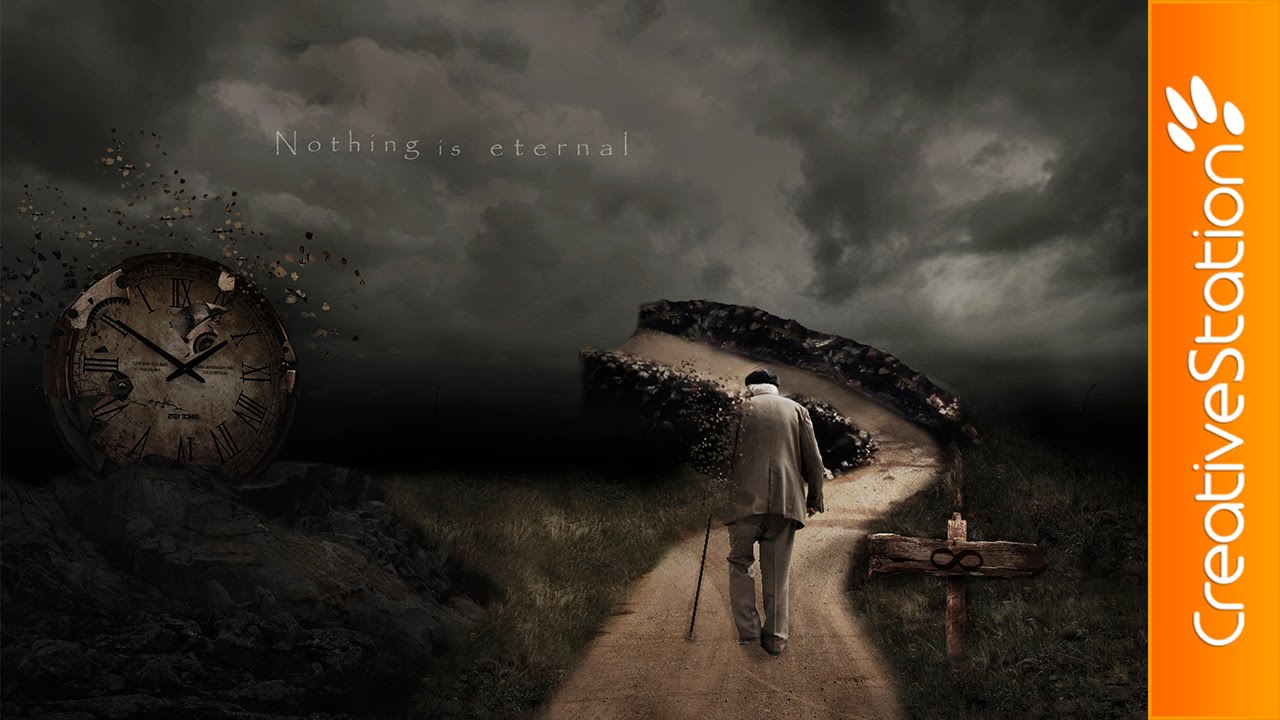 Nothing is eternal - Speed art (#Photoshop) | CreativeStation - YouTube