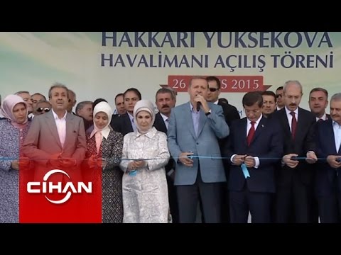 Yüksekova Havalimanı açıldı