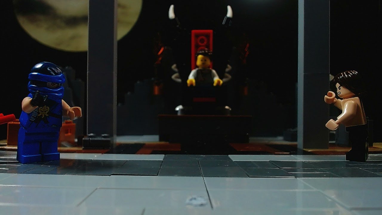 I Decare Mortal Kombat!!! (Lego Mortal Kombat Sub-Zero vs Liu Kang ...