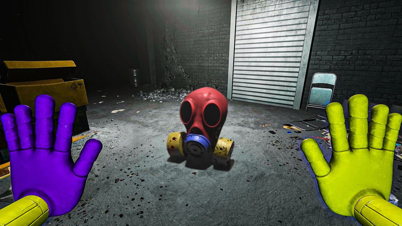 I Found Real Gas Mask - Poppy Playtime Chapter 3 - YouTube