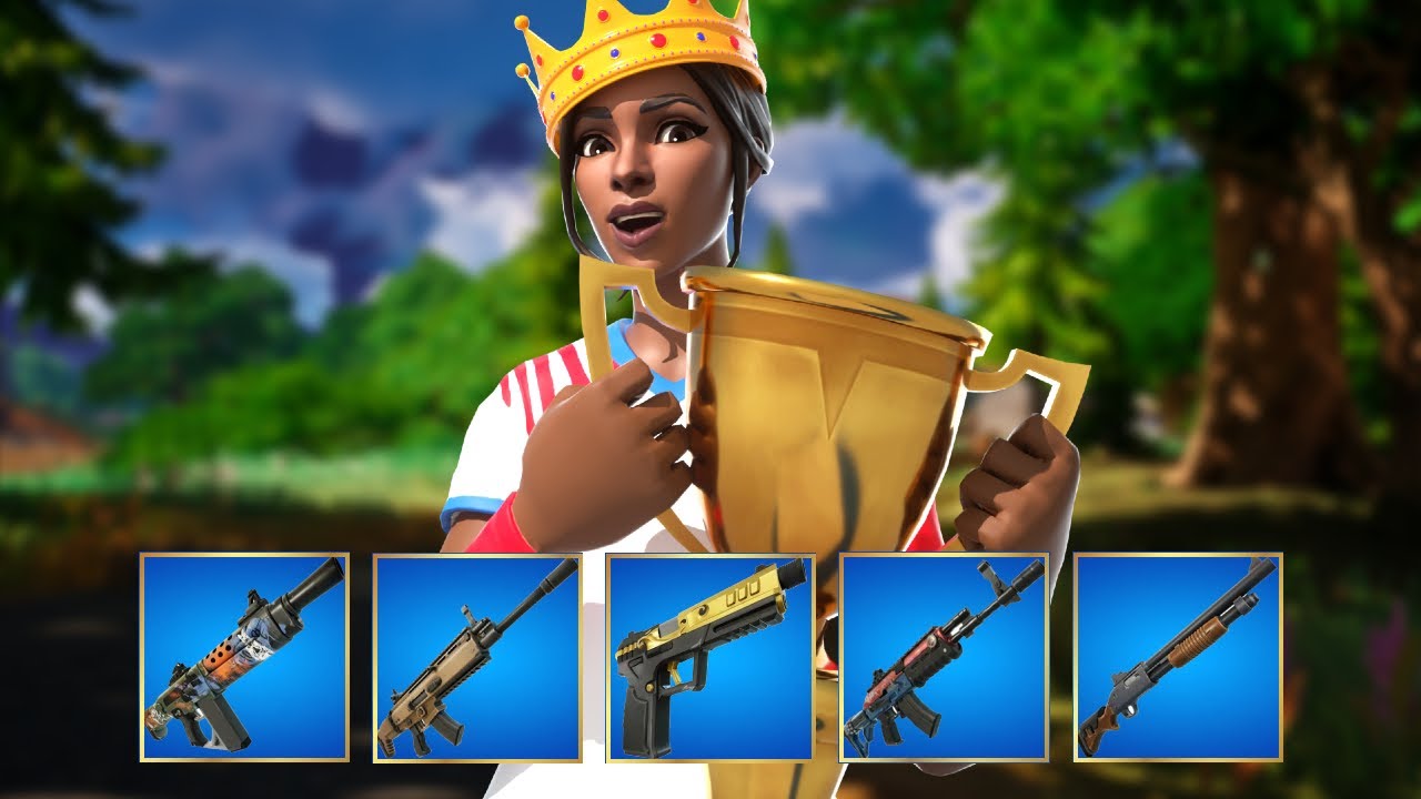 The BLUE LOOT *ONLY* Challenge In Fortnite! - YouTube