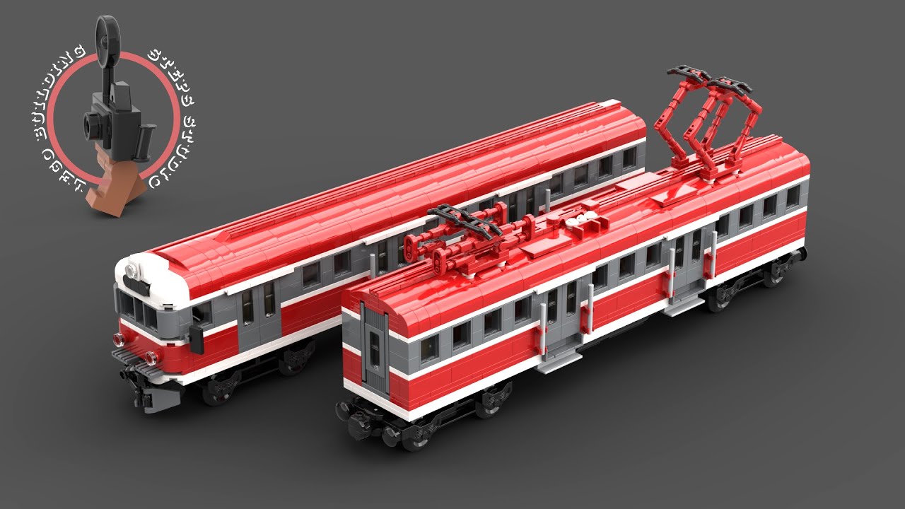 How to Build a LEGO EN57 Passenger Car - YouTube