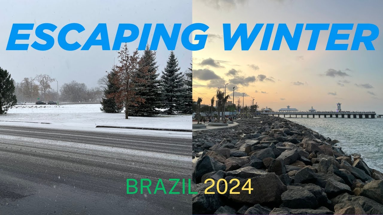 Escaping WINTER for SUNNY FORTALEZA Brazil! - YouTube