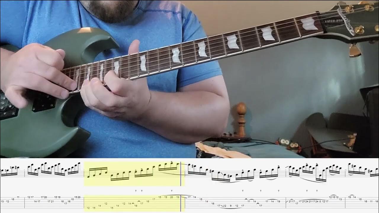 Sweep Picking, String Skipping, and Alternate Picking Oh My! Lesson with tabs Jake Popowski ...