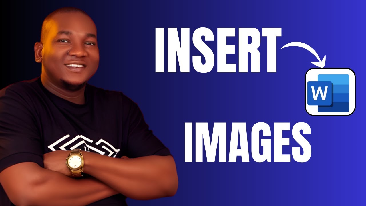 Best Way to INSERT IMAGES in Microsoft Word Mobile App on iPhone! - YouTube