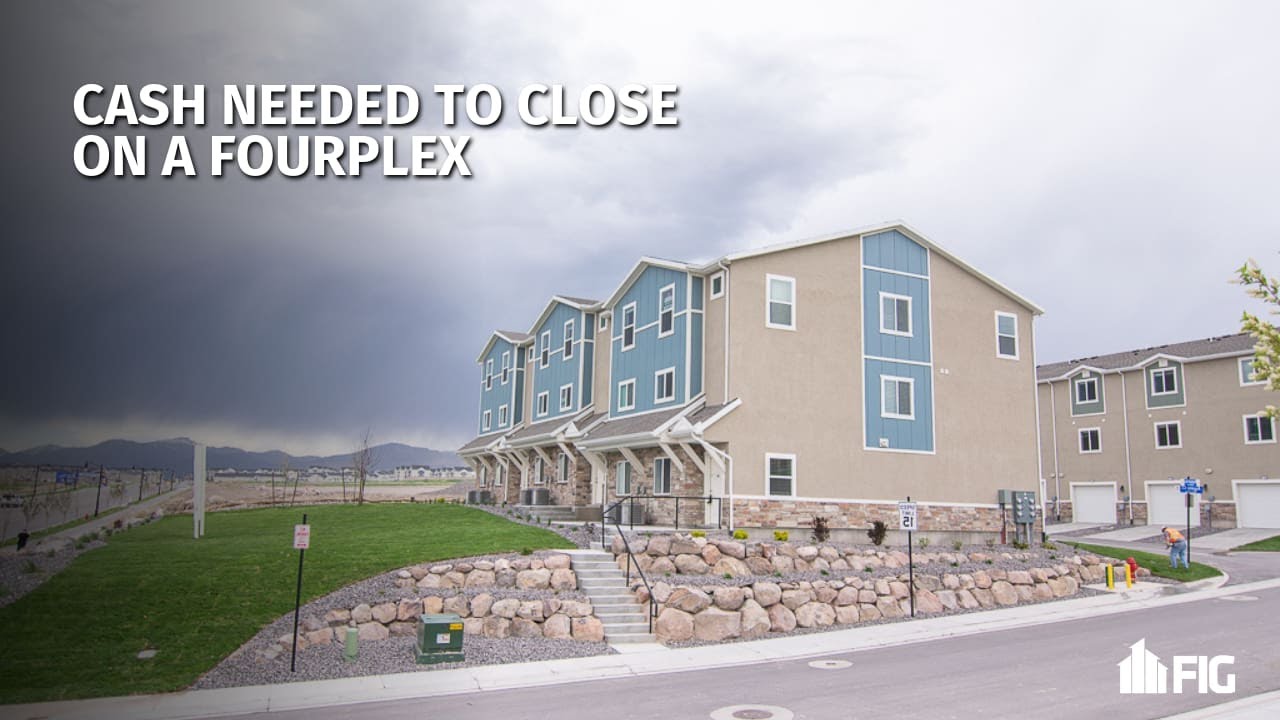 Cash Needed to Close on a Fourplex (New Construction) - YouTube
