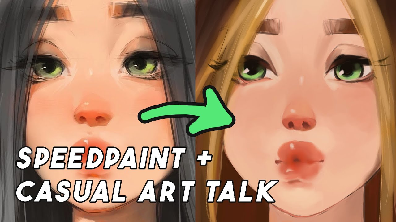 ART STYLE CHALLENGE: Learning SamDoesArts Style [Speedpaint + Art Talk ...