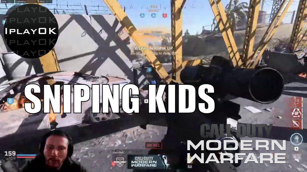 Sniping Kids in Call of Duty: Modern Warfare Rage Quit - YouTube