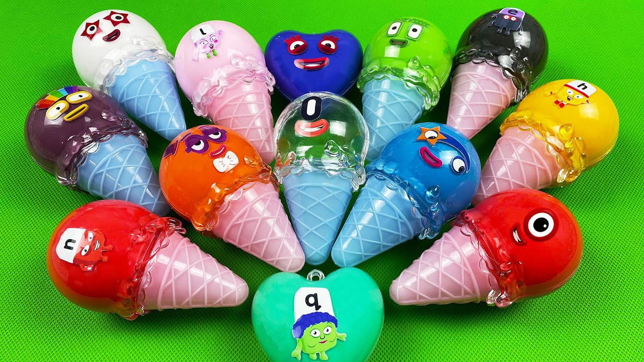 Numberblocks & Alphablocks - Looking For Clay With Ice Cream Tube ...