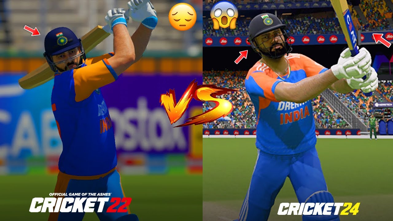 Cricket 24 vs Cricket 22 🔥🔥 Which one is Best Cricket Game for PC ...