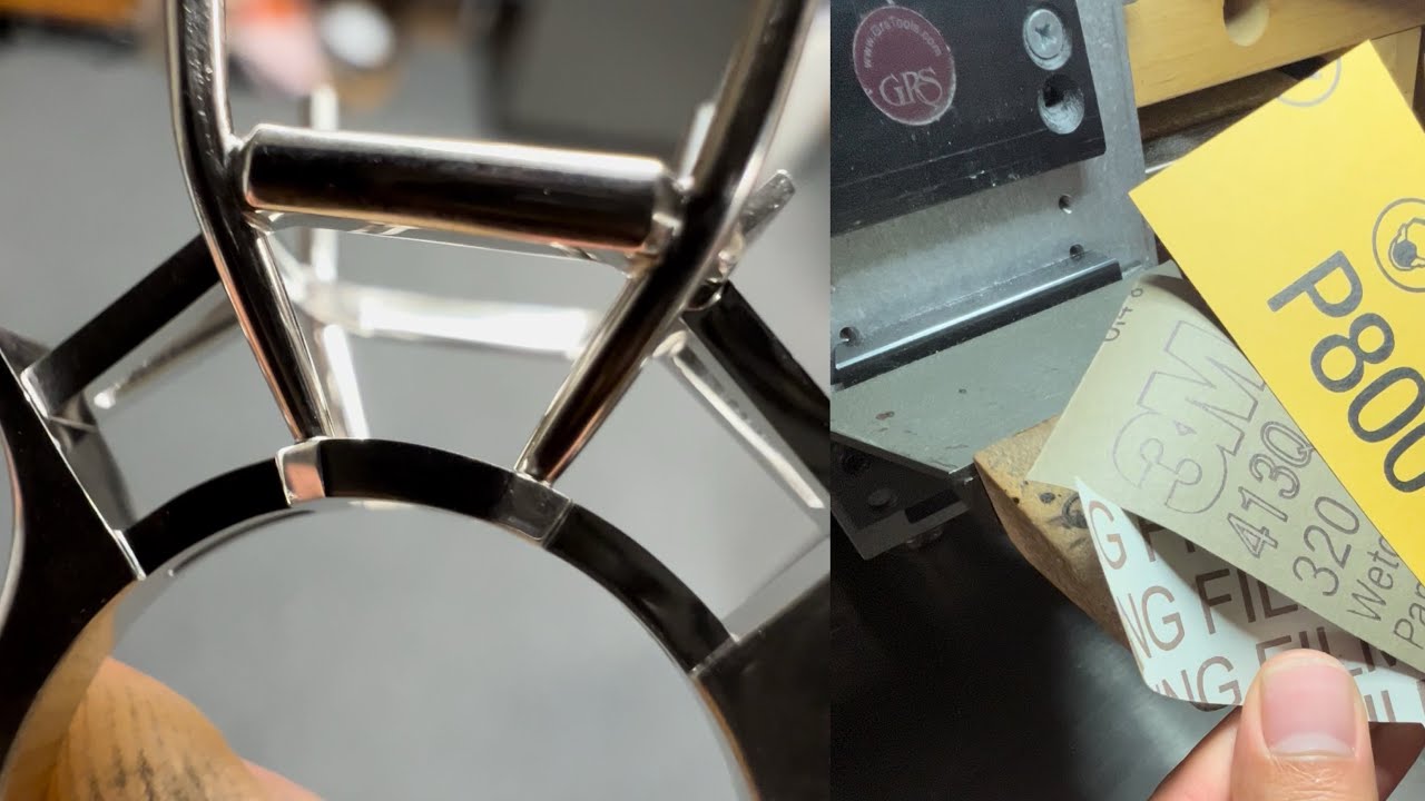 How To Get The Best Polish On Platinum Using Sandpaper - YouTube