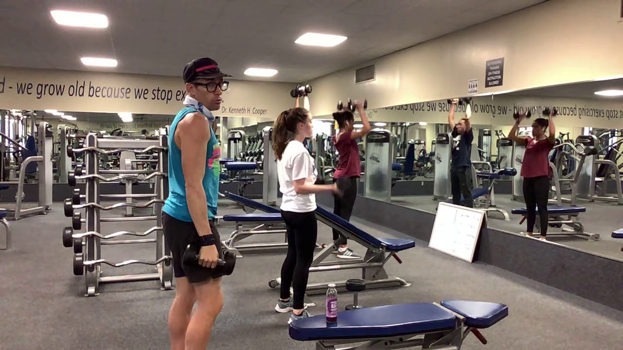 Curl to press - YouTube