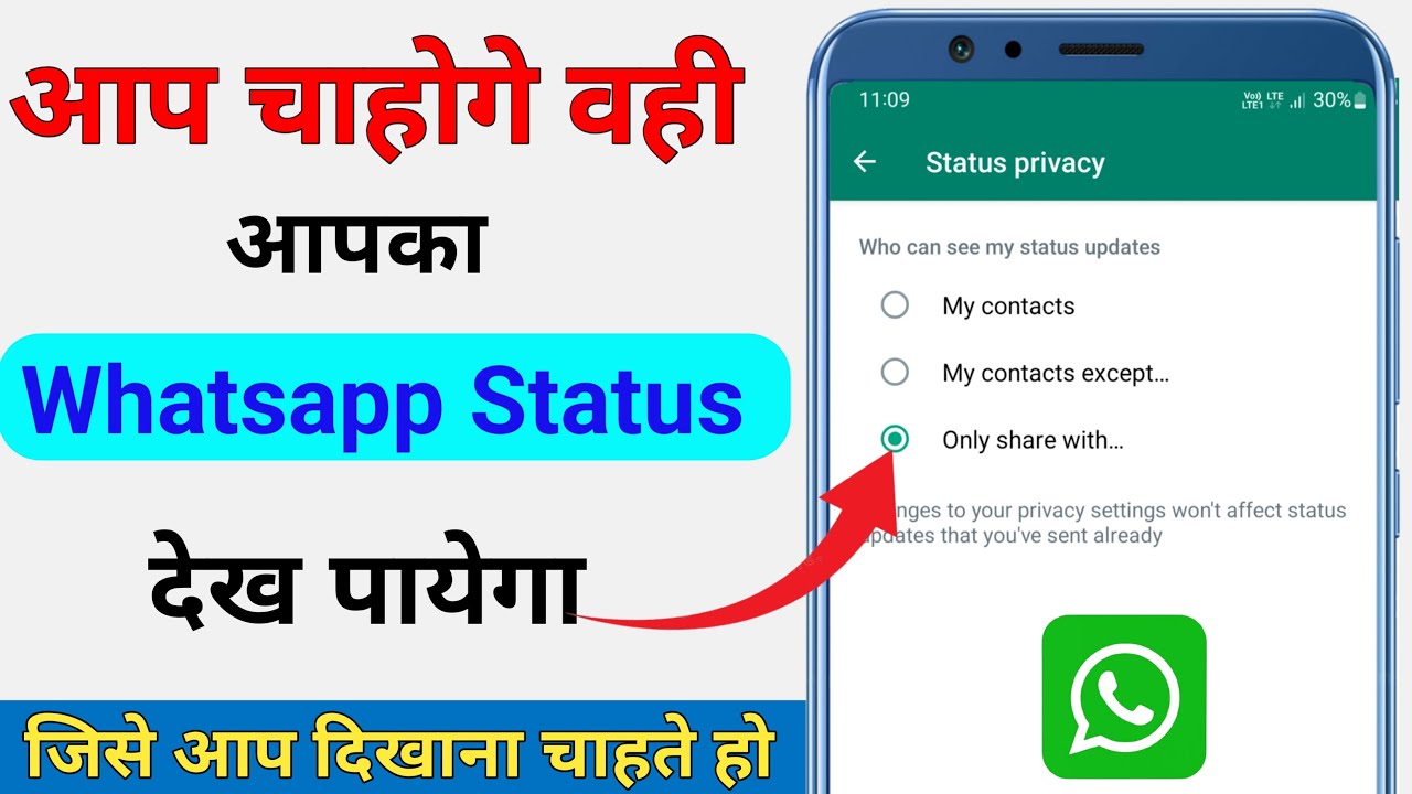Whatsapp status kuch logo ko na dikhe || whatsapp status kisi ek ko ...