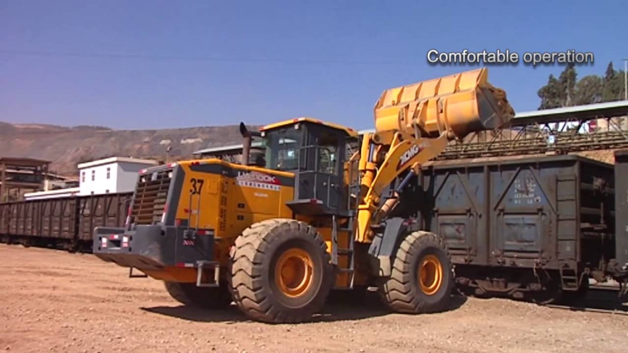 XCMG loaders - YouTube
